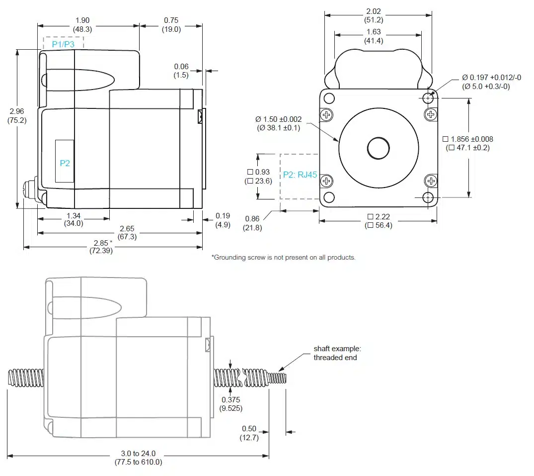 MLI1 NEMA 23 Non-captive Linear Programmable Motion Control IP20 - KOCO ...
