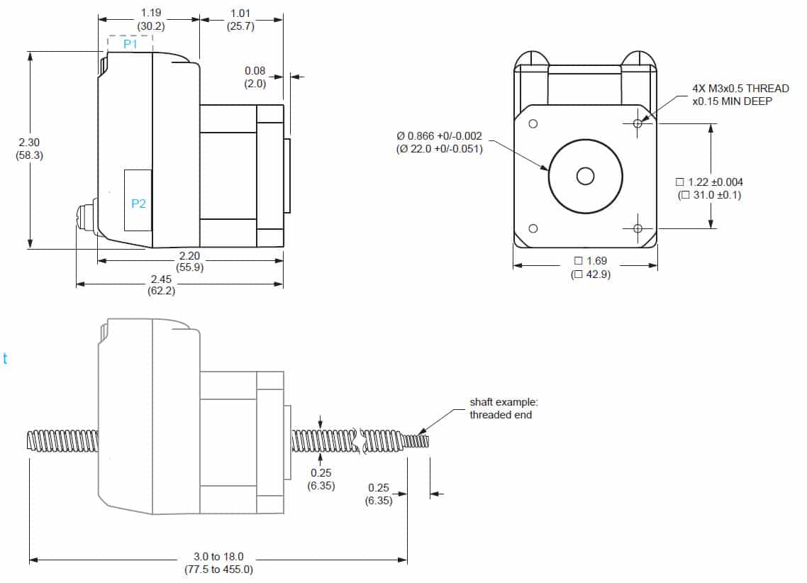 MLI1 NEMA 17 Non-captive Linear Programmable Motion Control IP20 - KOCO ...